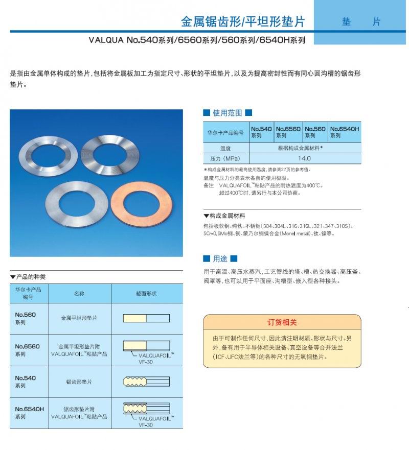 VALQUA华尔卡密封、上海华尔卡密封件供应服务中心有限公司、垫片、密封圈、填料